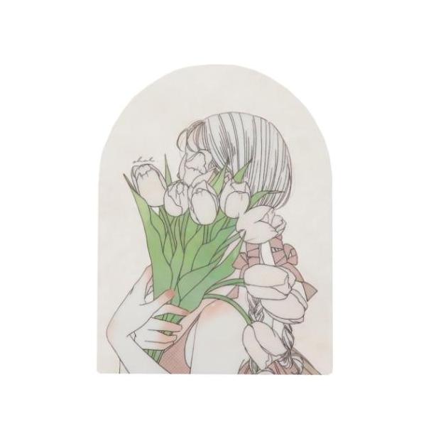 「ステッカーその他」 CREATORS CIRCUS クリエイターズサーカス 大島 悠 ステッカー フロンティア チューリップ スマホや文具等に貼ってアートをより身近に感じられるステッカー サーカスのような「ワクワク、ドキドキ」「カラフルで...