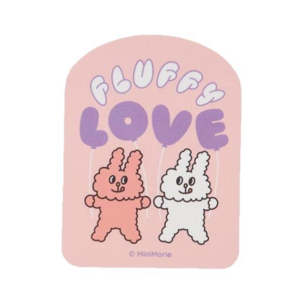 「ステッカーその他」 ステッカー BUNNI KONBINY CREATORS CIRCUS クリエイターズサーカス Vol.3 FLUFFY LOVE フロンティア スマホや文具等に貼ってアートをより身近に感じられるステッカー サーカスの...