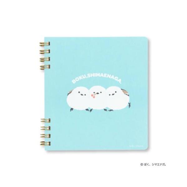 「方眼ノート」 スクエアリングノート ぼく、シマエナガ 方眼ノート フタバ [ぼく、シマエナガ]からステーショナリー第二弾登場 写真家「やなぎさわごう」氏が運営する、X(旧Twitter)の人気アカウント「ぼく、シマエナガ。」グッズに可愛い...