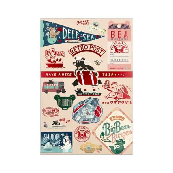 「ポストカード」 POSTCARD ROKKAKUxオビワン ポストカード 1枚入り BEAR'S フタバ 特別な箔で日々を彩り、豊かな表情を演出 グラフィックデザイナー兼イラストレーターとして活躍中のob1toy(オビワン)とROKKAK...