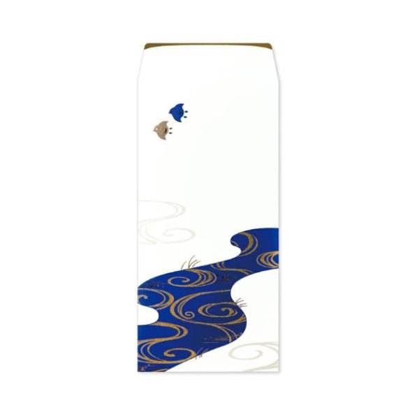 「熨斗袋」 祝儀袋 ROKKAKU 箔祝儀袋 やまかわうみ 1組入り 川 フタバ 特別な箔で日々を彩り、豊かな表情を演出 全面に箔押し加工を施した豪華な祝儀袋洗練されたこだわりのデザインと、上質な紙の手触りにうっとり豊富なデザインの中からピ...