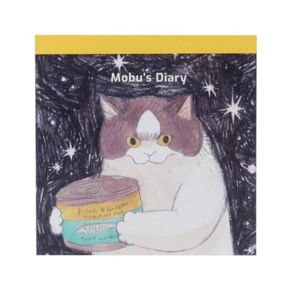 「メモ帳」 メモ帳 Mobu's Diary メモパッド スクエア Mobu 新入学 新学期準備文具 伝言 台湾で大人気Mobu's Diaryのステーショナリー雑貨 台湾で大人気のコミック作品集[三毛猫モブは猫缶を稼ぎたい Mobu's ...