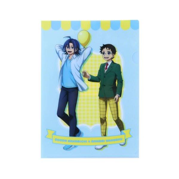 「A4クリアファイル」 クリアフォルダー 弱虫ペダル LIMIT BREAK A4クリアファイル テーマパークver 弱ペダ 小野田 真波 コレクション文具 総北と箱根のメンバーがテーマパークに集まった特別な描き下ろし 自転車のロードレース...