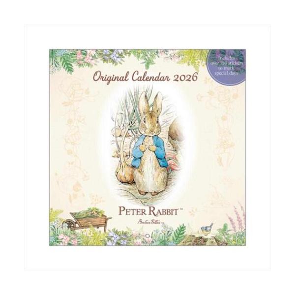 「キャラクター キッズ」 ピーターラビット インテリア 2026Calendar 壁掛けカレンダー2026年 スケジュール 世界中で長く愛され続けている「ピーターラビット」のカレンダー 100年以上にわたり世界中で愛されているロングセラー絵...