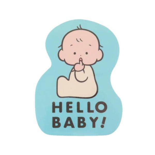 「ステッカーその他」 ダイカットステッカー おおのたろう ダイカットシール 学研ステイフル HELLO BABY 防水、UV加工の丈夫なステッカー ユニークでやさしい世界観をもつイラストレーター[おおのたろう]のステーショナリーシリーズ赤ち...