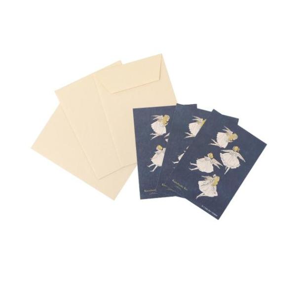 「レターセット」 メッセージカード くらはしれい ミニカード カルテット 学研ステイフル 繊細なアートをあしらった、ミニカードセット イラストレーター[くらはしれい]の新作ステーショナリーシリーズこちらはプレゼントに添えるのにぴったりな[ミ...