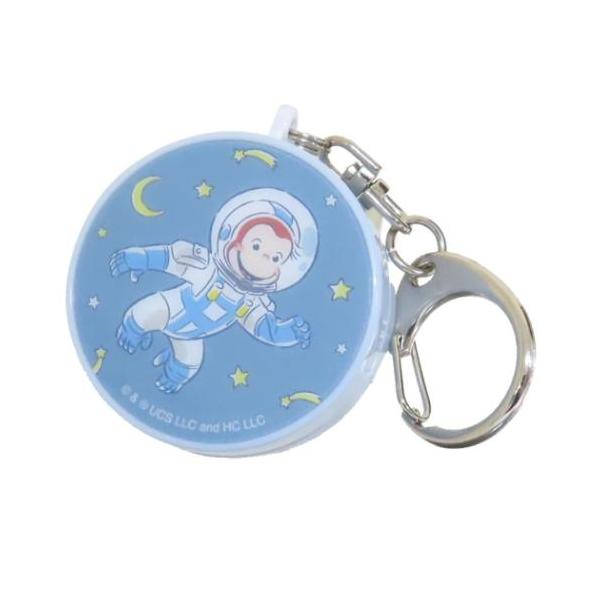 「防犯グッズ」 おさるのジョージ 防犯ブザー 警報ブザー 宇宙 絵本キャラクター お子様の通学時の緊急コール！ひったくり＆迷子防止に最適 世界中で愛されている人気絵本[キュリアスジョージ/おさるのジョージ]グッズにまたまた可愛いnewアイテ...