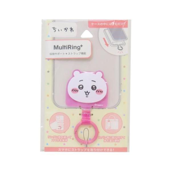 「ホールドリング」 ちいかわ グッズ スマホリング キャラクター マルチリングプラス スマホケースに挟むだけで使えるマルチなスマホアクセサリ ちいかわ ハチワレ うさぎ達の何気ない日常を描いたX(旧：Twitter)に投稿される漫画が大人気...