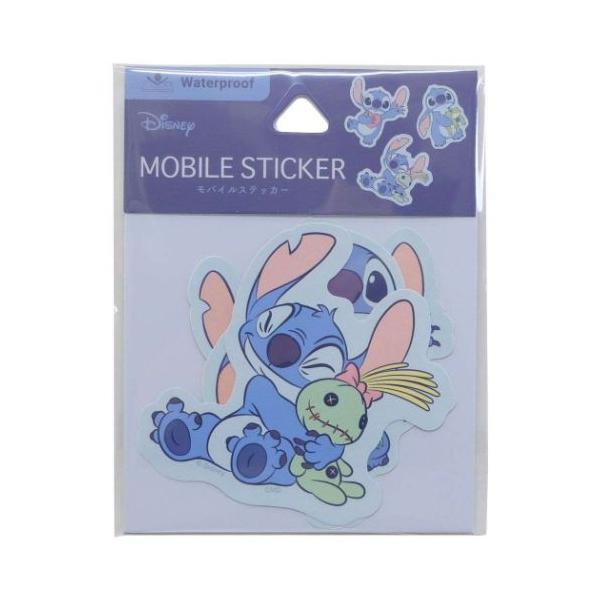 「ステッカー：キャラクター」 スティッチ キャラクター ダイカットシール モバイルステッカー ディズニー 音楽プレイヤーやスマートフォンの外側、内側をカスタムアレンジ 大人気ディズニーキャラクターグッズにまたまた可愛いnewアイテム登場こち...
