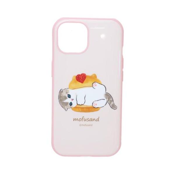 「iPhone15ケース」 モフサンド キャラクター iPhone15/14/13 IIIIfit?2023 iPhone 6.1inch 2LENS model対応ケース スイーツにゃん PC+TPU一体成型のハイブリッド構造による耐衝撃...