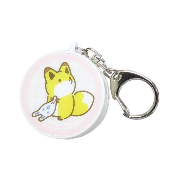 「防犯グッズ」 防犯ブザー タヌキとキツネ 警報ブザー LINEクリエイターズ グルマンディーズ キツネ お子様の通学時の緊急コール！ひったくり＆迷子防止に最適 LINEクリエイターズスタンプで大人気[タヌキとキツネ]グッズにまたまた可愛い...