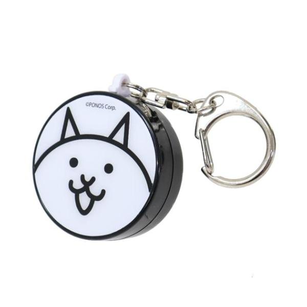 「防犯グッズ」 防犯ブザー にゃんこ大戦争 キッズ警報アラーム グルマンディーズ ネコ お子様の通学時の緊急コール  ひったくり＆迷子防止に最適 大人気アプリゲーム[にゃんこ大戦争]のグッズにまたまた可愛いnewアイテム登場こちらは物騒な世...