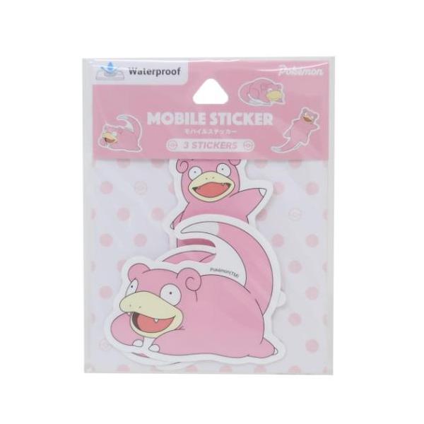 「ステッカー：キャラクター」 ポケットモンスター グッズ ダイカットシール キャラクター モバイルステッカー ヤドン 音楽プレイヤーやスマートフォンの外側、内側をカスタムアレンジ 大人気[POCKET MONSTER]グッズにまたまた可愛い...