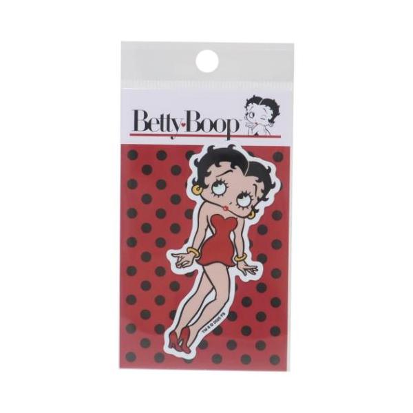 「ステッカー：キャラクター」 ベティブープ ビニールステッカー BETTY BOOP ダイカットシール キャラクター ポーズ04 自転車やパソコンいろんなところに貼って楽しい耐水ステッカー 大人気[ベティちゃん]グッズにまたまた可愛いnew...