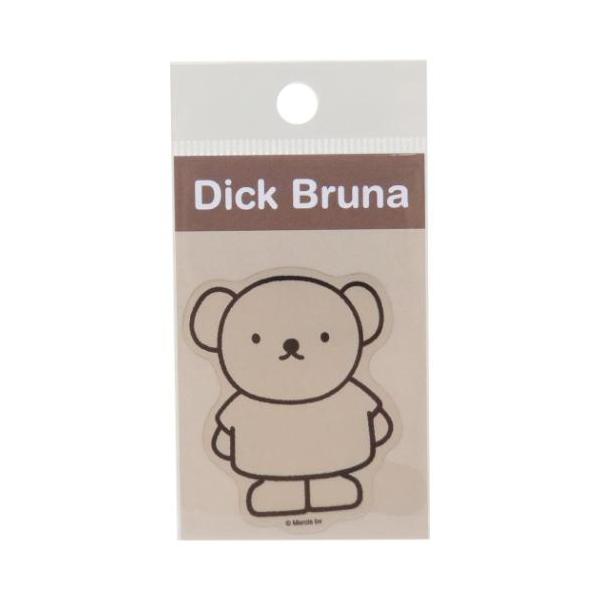 「ステッカー：キャラクター」 ミッフィー グッズ ダイカットシール ディックブルーナ 絵本キャラクター 自転車やパソコンいろんなところに貼って楽しい耐水ステッカー ディックブルーナの人気絵本[miffy/ミッフィーちゃん]グッズにまたまた可...