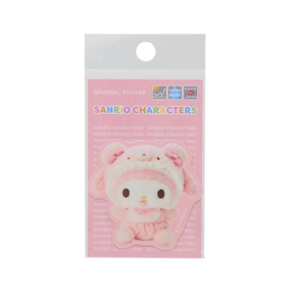 「ステッカー：キャラクター」 マイメロディ グッズ ダイカットシール キャラクター ミニステッカー 自転車やパソコンいろんなところに貼って楽しい耐水ステッカー 大人気サンリオキャラクターグッズにまたまた可愛いnewアイテム登場こちらは定番人...