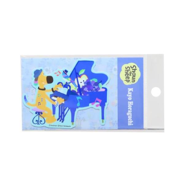 「ステッカー：キャラクター」 ひつじのショーン×ホラグチカヨ グッズ ダイカットシール キャラクター ダイカットステッカー 自転車やパソコンいろんなところに貼って楽しい耐水ステッカー 人気グラフィック アーティストの[ホラグチカヨ]x[ひつ...