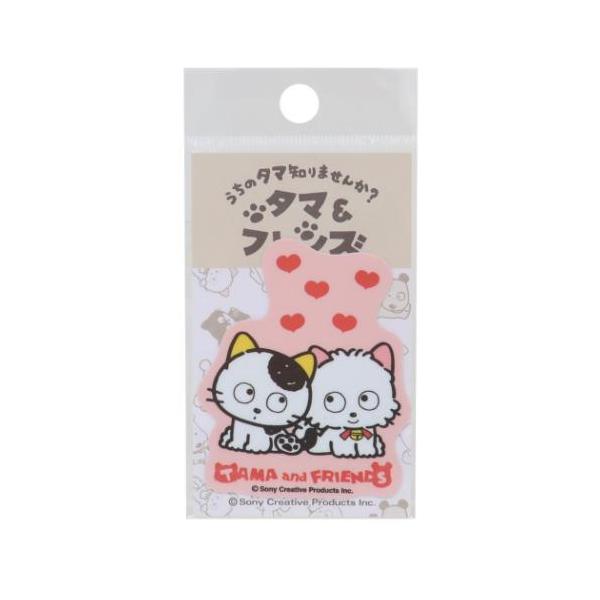 「ステッカー：キャラクター」 タマ＆フレンズ ダイカットミニステッカー ビニールシール キャラクター 自転車やパソコンいろんなところに貼って楽しい耐水ステッカー みんなのご近所ねこ[タマ＆フレンズ うちのタマ知りませんか？]のかわいいステッ...
