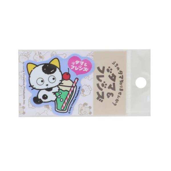 「ステッカー：キャラクター」 タマ＆フレンズ グッズ ビニールシール キャラクター 自転車やパソコンいろんなところに貼って楽しい耐水ステッカー みんなのご近所ねこ[タマ＆フレンズ うちのタマ知りませんか？]のかわいいステッカーが登場耐光耐水...
