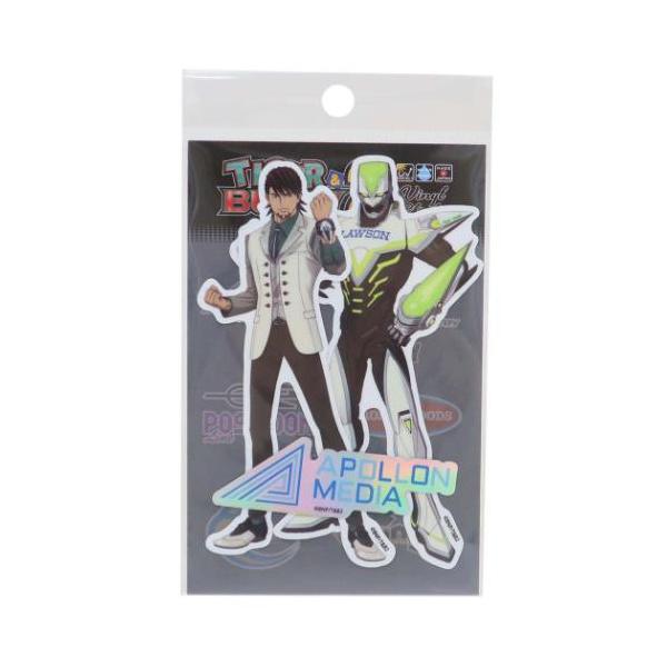 「ステッカー：キャラクター」 ダイカットシール TIGER＆BUNNY2 ステッカーセット 虎徹＆ワイルドタイガー ゼネラルステッカー 自転車やパソコンいろんなところに貼って楽しい耐水ステッカー 大人気アニメ[タイガー＆バニー2]グッズにま...