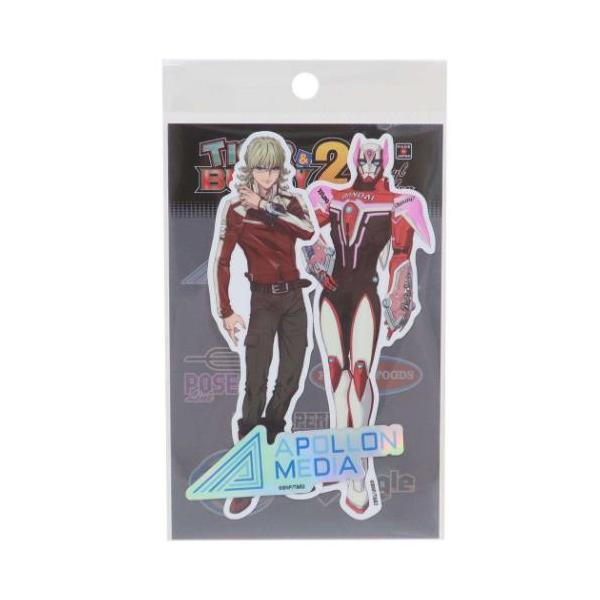 「ステッカー：キャラクター」 ダイカットシール TIGER＆BUNNY2 ステッカーセット バーナビー ブルックス Jr． 耐水耐光 デコステッカー 自転車やパソコンいろんなところに貼って楽しい耐水ステッカー 大人気アニメ[タイガー＆バニー...