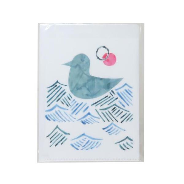 「ポケットファイル」 A5ダブルポケットクリアファイル ムラタトモコ ポケットファイル ヒサゴ Seabird 海鳥 イラストレーター[ムラタトモコ]のステーショナリーシリーズ イラストレーター[ムラタトモコ]のステーショナリーシリーズ登場...