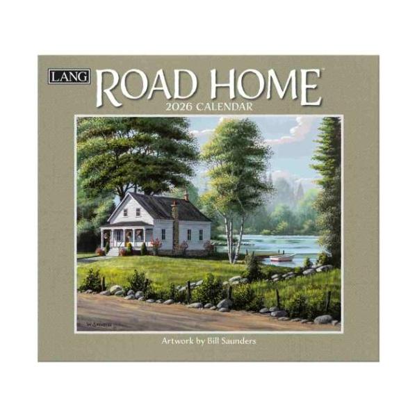 「LANG/ラング」 2026 Calendar LANG ラング 壁掛けカレンダー2026年 Bill Saunders Road Home カントリー 風景 毎年人気のアメリカLANG社のカントリー&amp;フォークカレンダー 毎年人気...