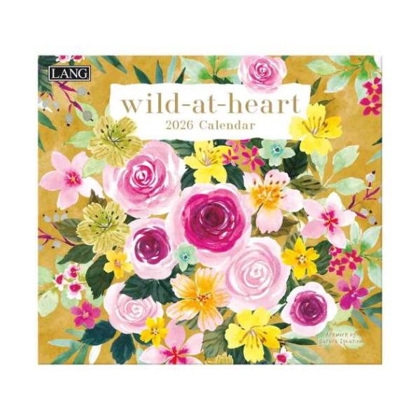 「LANG/ラング」 2026 Calendar LANG ラング 壁掛けカレンダー2026年 Barbra Ignatiev Wild at Heart カントリー フラワー 毎年人気のアメリカLANG社のカントリー&amp;フォークカレ...