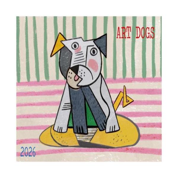 「アート」 壁掛けカレンダー2026年 TUSHITA 2026 Calendar いぬ ハートアートコレクション Art Dogs 毎年人気のツシタ社の美しいARTカレンダー 毎年人気の[TUSHITA社]のカレンダーが2026年も登場カ...