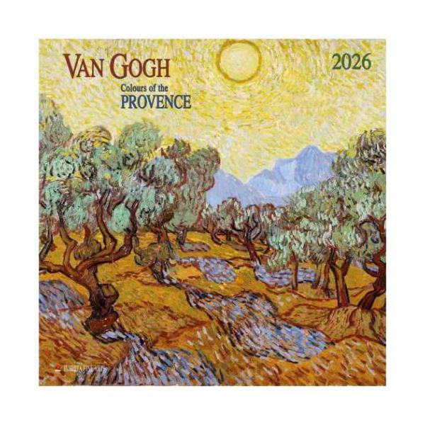 「アート」 2026 Calendar TUSHITA 壁掛けカレンダー2026年 Vincent van Gogh - Colours of the Provence ハートアートコレクション 毎年人気のツシタ社の美しいARTカレンダー ...