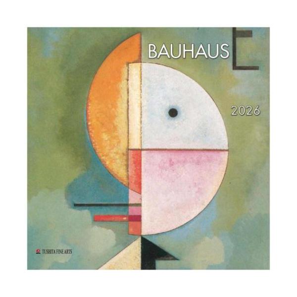 「アート」 壁掛けカレンダー2026年 TUSHITA 2026 Calendar ハートアートコレクション Bauhaus 毎年人気のツシタ社の美しいARTカレンダー 毎年人気の[TUSHITA社]のカレンダーが2026年も登場カレンダー...