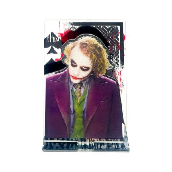 「アクリルスタンド」 ジョーカー コレクション雑貨 ミラーアクリルスタンド THE DARK KNIGHT DCコミック ミラー仕様のアクリルパーツがかっこいい 2024年10月公開映画[ジョーカー：フォリ ア ドゥ]ますます盛り上がる[D...