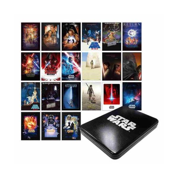 「ポストカード」 スターウォーズ グッズ ポストカード キャラクター 缶ケース入りPOSTCARD 21枚セット 缶ケースは両面デザイン SF映画の金字塔[STAR WARS]グッズにまたまたnewアイテム登場こちらは定番人気アイテム[ポス...