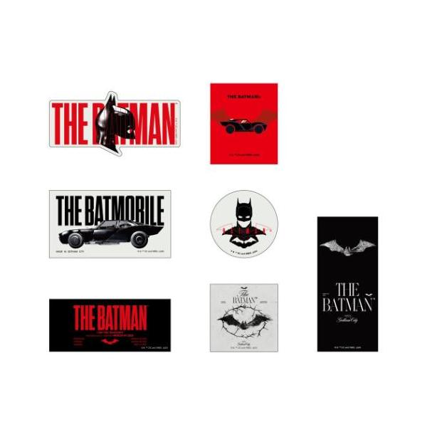 「ステッカー：キャラクター」 バットマン ステッカーセット DCコミック シール キャラクター THE BATMAN バットマン生誕85周年記念グッズ DCコミックの大人気[BATMAN/バットマン]生誕85周年をお祝いして記念グッズが登場...