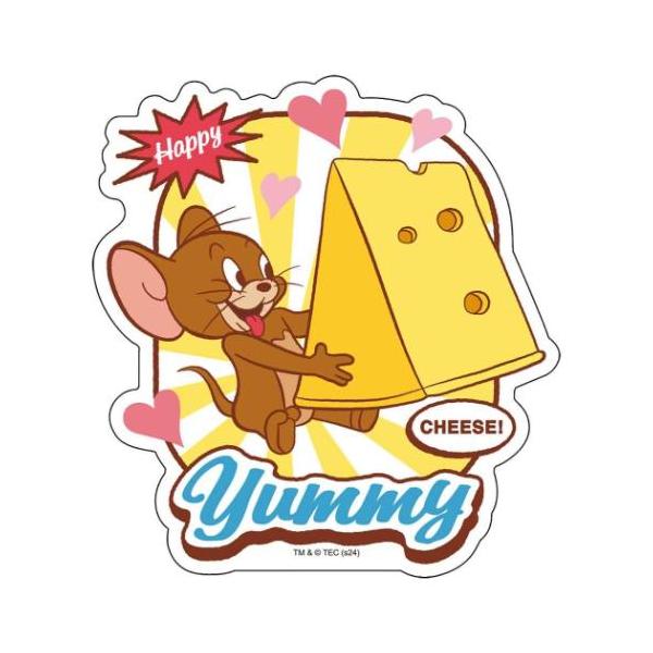 「ステッカー：キャラクター」 トムとジェリー ダイカットステッカー シール COLOFUL FRIENDS ワーナーブラザース キャラクター トムとジェリーの可愛い雑貨シリーズ 大人気トム＆ジェリーグッズからまたまた可愛いnewアイテム登場...