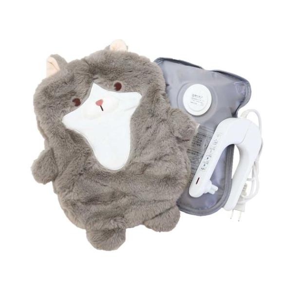 「防寒具その他」 ゆたんぽ 蓄熱式湯たんぽ ねこ ヒロコーポレーション 繰り返し使えてエコなあったか湯たんぽ 寒い冬もあったかく過ごせるウォーマー雑貨シリーズこちらはかわいい[蓄熱式湯たんぽ]コンセントに挿して蓄熱するだけでポッカポカのかわ...