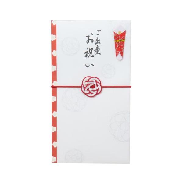 「熨斗袋」 祝儀袋 結梅 慶事用水引ゴム金封 1枚入 ご出産お祝い 金封 素敵な祝儀袋におめでとうの気持ちを包もう お祝の気持ちを込めて贈るご祝儀袋バンドがゴムになっているので簡単にお祝金を出し入れできます慶事などお祝いに幅広くお使い頂けま...