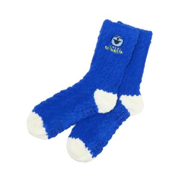 「もこもこソックス」 編み込みボアソックス パペットスンスン 女性用防寒靴下 PUPPET SUNSUN ジェイズプランニング 編み込み模様がかわいいあったかソックス SNSで人気のキャラクター[パペットスンスン]グッズにまたまた可愛いne...
