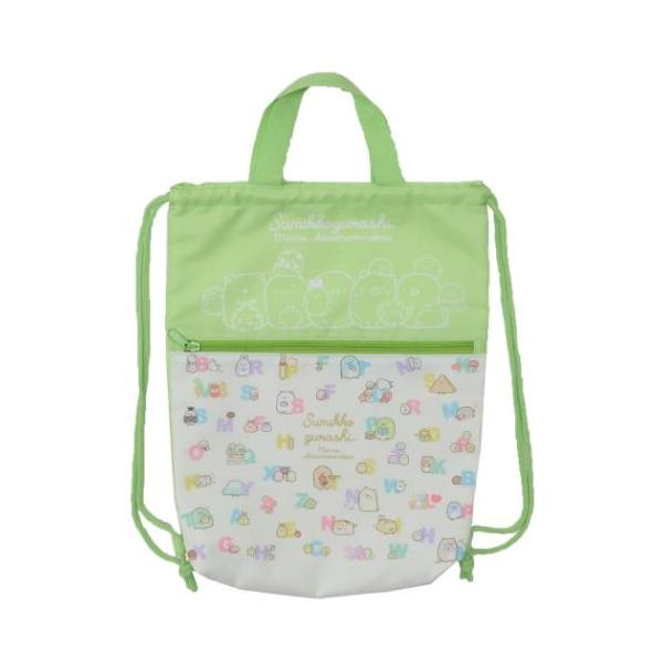 「ナップサック」 すみっコぐらし グッズ ナップザック サンエックス キャラクター 巾着ナップサック 体操服バッグやプールバッグにちょうどいいキッズナップサック サンエックスの大人気キャラクター[すみっこぐらし]からまたまた可愛いアイテム登...