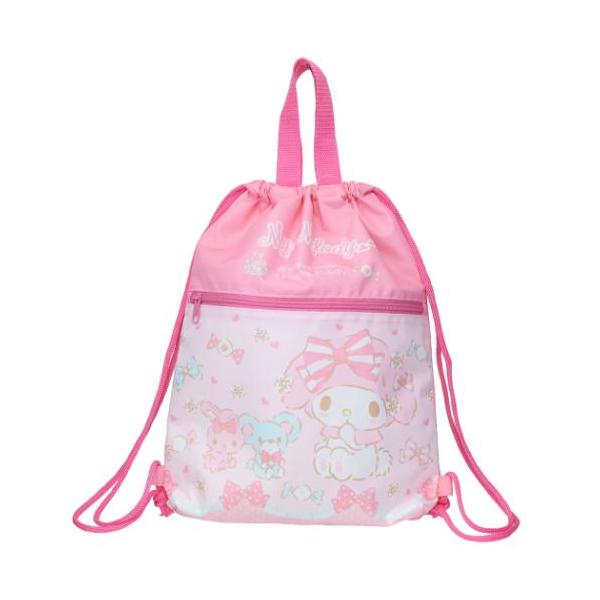 「ナップサック」 マイメロディ ナップサック 巾着ナップサック リボンキャンディ[学童] サンリオ ジェイズプランニング 新入学の準備はお済みですか？可愛い雑貨で揃えちゃおう 大人気サンリオキャラクターのキュートなスクール雑貨シリーズこちら...