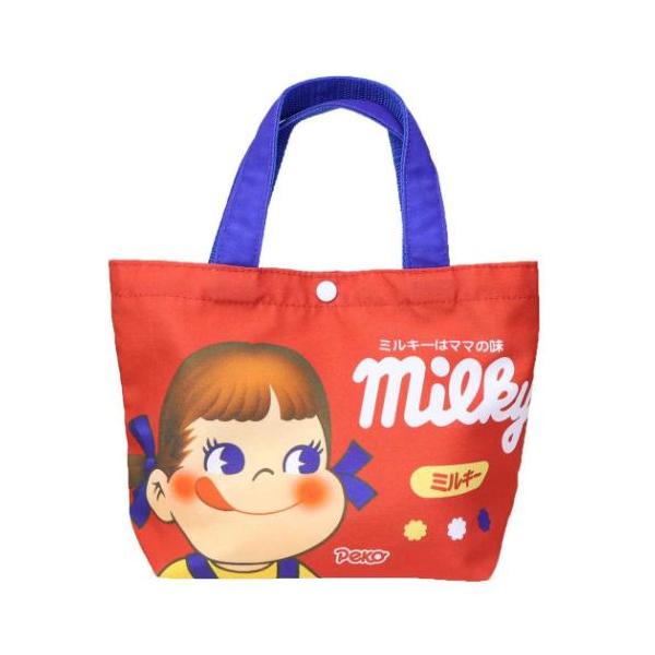 「ランチトート」 ペコちゃん グッズ ランチトート キャラクター ランチバッグ お弁当を始め、ワンちゃんのお散歩などに使える便利なサブバッグ ミルキーでお馴染み不二家のマスコットキャラクター[ぺこちゃん]グッズにまたまた可愛いnewアイテム...
