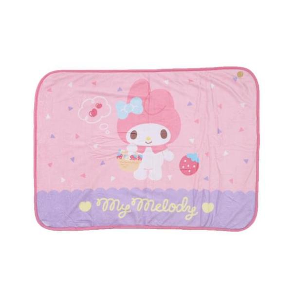 「ひざ掛け ブランケット」 マイメロディ サンリオ キャラクター ひざ掛け毛布 ふわふわブランケット ボタン付き 肌触り抜群のあったかウォーマーブランケット 大人気サンリオキャラクターの可愛らしい新作ウォーマー雑貨シリーズこちらはふわふわの...