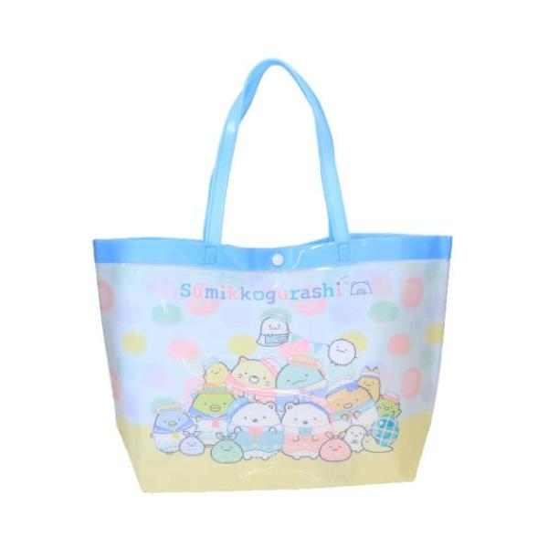 「プールバッグ」 すみっコぐらし ビニールバッグ サンエックス プールバッグ キャラクター 海やプールはもちろん、キャンプ等の時にも大活躍のビーチバッグ サンエックスの大人気キャラクター[すみっこぐらし]のサマーレジャーシリーズこちらはプー...