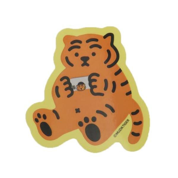 「ステッカーその他」 ステッカー MUZIK TIGER ムジークタイガー スマホ ダイカットシール ダイカットデザインがかわいいステッカー 韓国発のアクセ、ライフスタイルブランド[MUZIK TIGER/ムジークタイガー]の可愛いnewア...