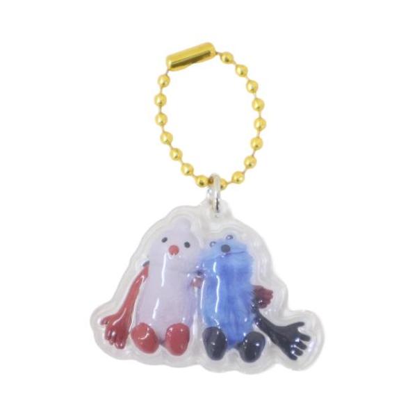 「キーホルダー」 ぷっくりったいプチボールチェーン パペットスンスン キーホルダー PUPPET SUNSUN スンスン＆ノンノン カプセルがぷっくりしていて透け感が可愛い SNSで人気のキャラクター[パペットスンスン]グッズにまたまた可愛...