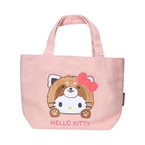 「ランチトート」 ハローキティ グッズ ランチバッグ キャラクター 帆布ミニトート お弁当バッグに、普段使いのサブバッグにもちょうどいいサイズ 大人気サンリオキャラクターズグッズにまたまた可愛いnewアイテム登場こちらは定番人気アイテム[ミ...