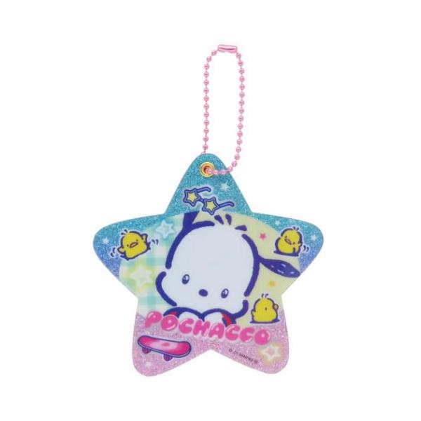 「手鏡」 ポチャッコ キャラクター 手鏡 キラキラスライドミラー 胸キュンメモリーズ サンリオ キラキラのラメがかわいいスライドミラー 大人気サンリオキャラクターグッズにまたまた可愛いnewアイテム登場こちらはキラキラのラメがかわいい[スラ...