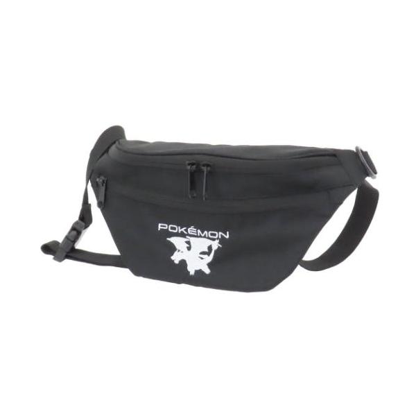 「ボディバッグ」 ポケットモンスター ウエストバッグ ボディバッグ クロ リザードン ポケモン リザードンのシンプルカジュアルシリーズ 大人気[POCKET MONSTER/ポケットモンスター]グッズにまたまた可愛いnewアイテム登場こちら...