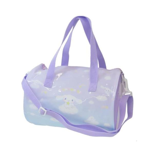 「プールバッグ」 シナモロール キャラクター プールバッグ ロールボストン パープル サンリオ 海やプールはもちろん、キャンプ等の時にも大活躍のビーチバッグ 大人気サンリオキャラクターのサマーレジャーシリーズこちらは夏の定番アイテム[ロール...