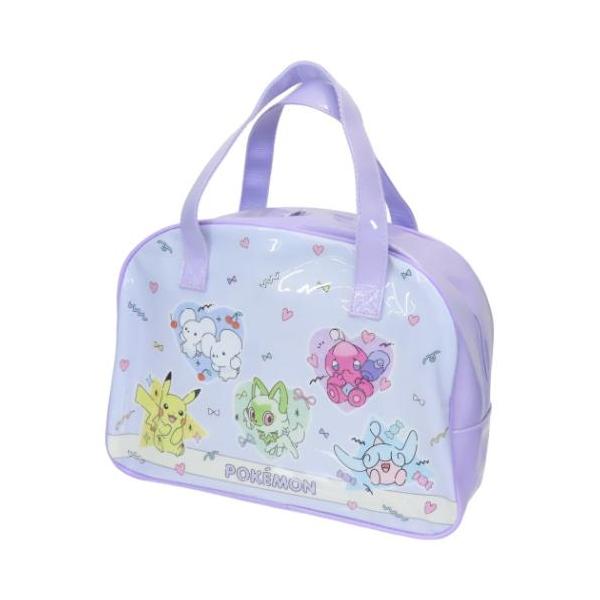 「プールバッグ」 ポケットモンスター ボストンバッグ プールバッグ パープル ポケモン 海やプールはもちろん、キャンプ等の時にも大活躍のビーチバッグ 大人気[POCKET MONSTER]のサマーレジャーシリーズこちらはプールや海など夏のレ...